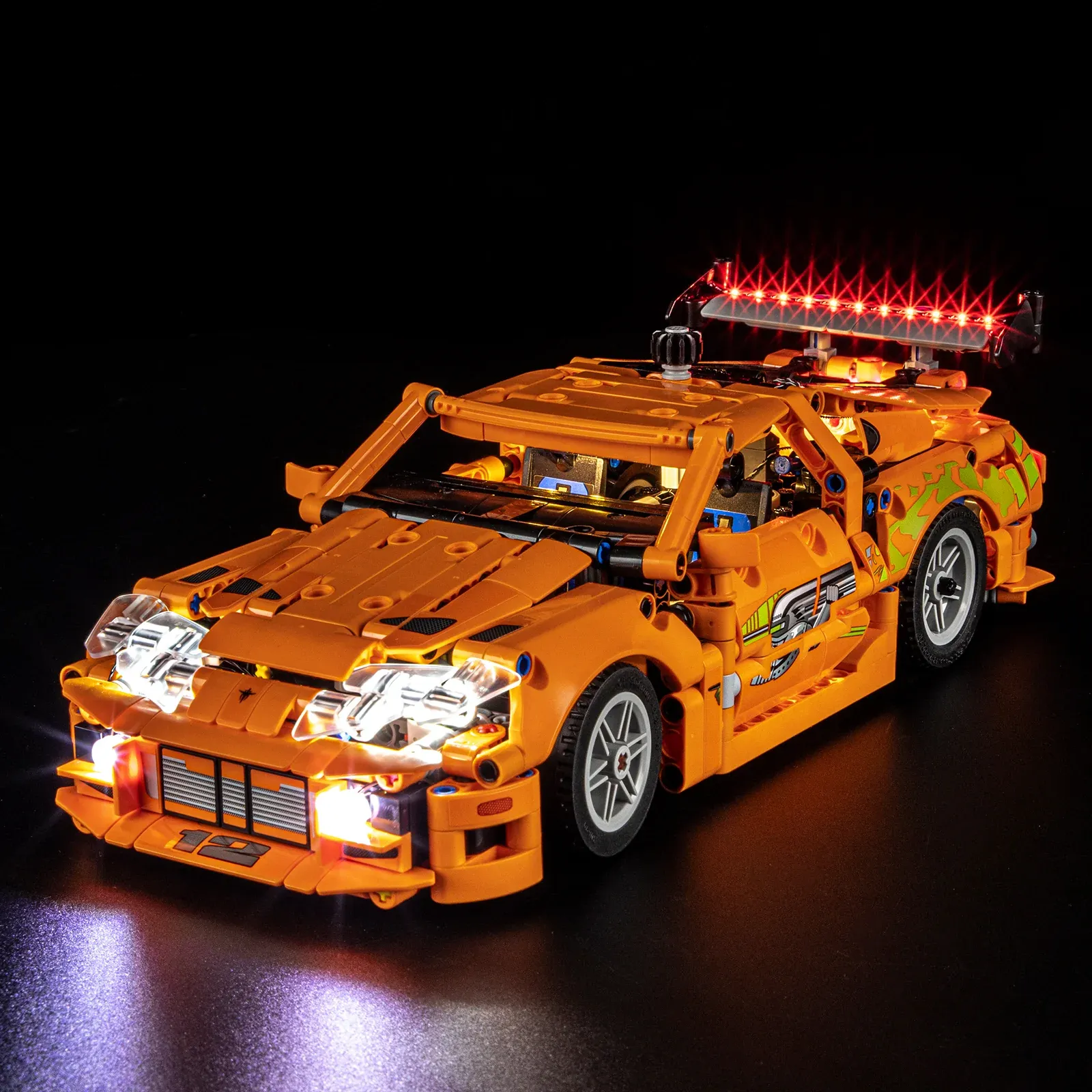LEGO 42204 Fast & Furious Toyota Supra MK4 - BRIKSMAX LIGHTS | Techtris